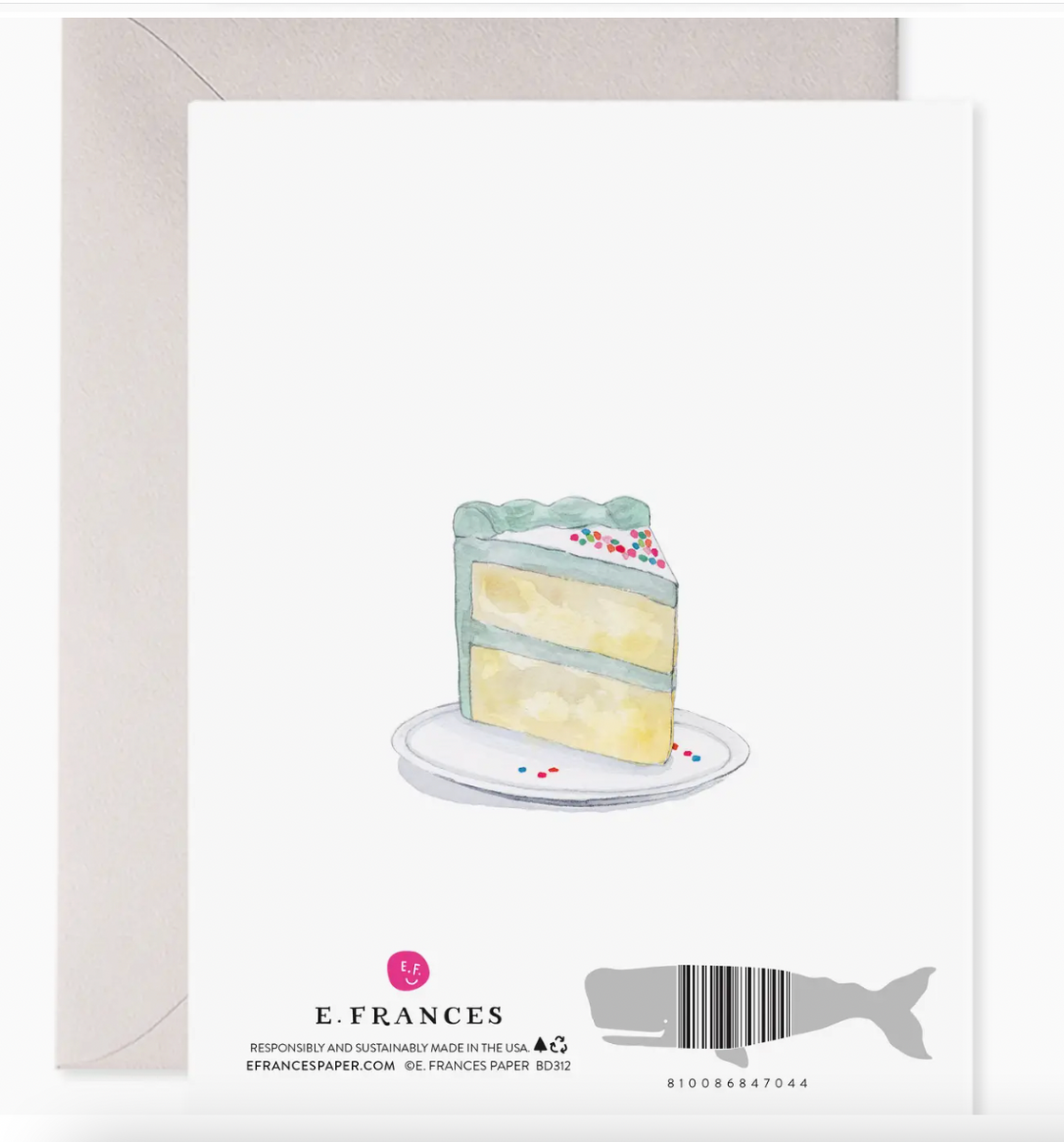 e. frances cake slice birthday card – A Paper Hat