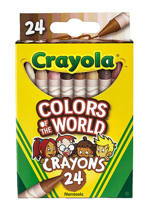 crayola colors of the world crayons 24 color set – A Paper Hat