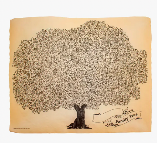 channel craft family tree parchment kit – A Paper Hat