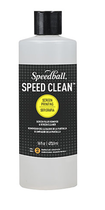 speedball speed clean filler remover + screen cleaner, 16 oz – A Paper Hat